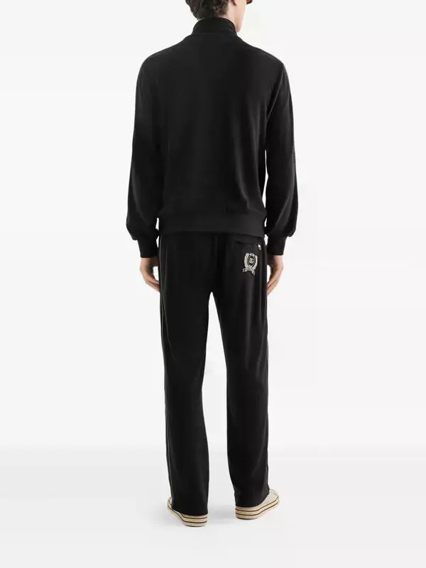 Dolce & Gabbana Terry-cloth Track Pants - Black