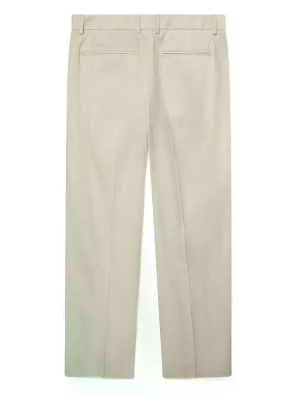 LES DEUX Pleated Straight Leg Trousers
