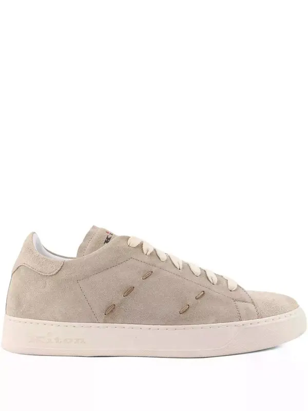 Kiton Suede Sneakers - Neutrals