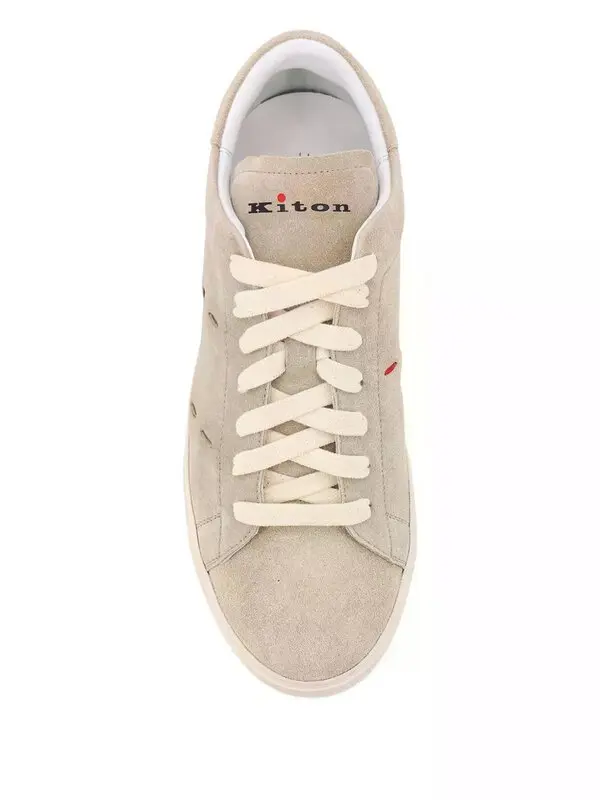 Kiton Suede Sneakers - Neutrals