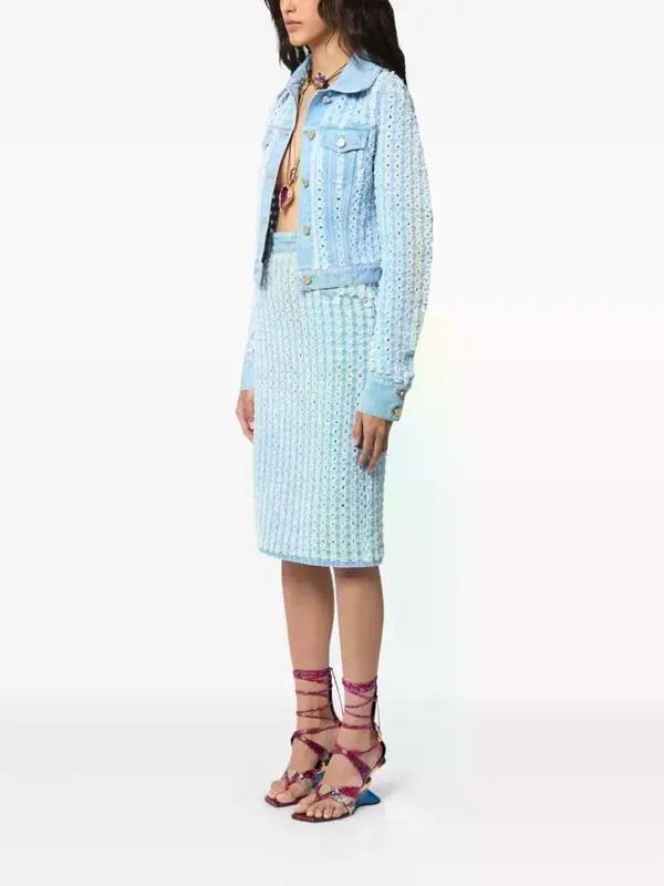 Nina Ricci Buttoned Denim Jacket