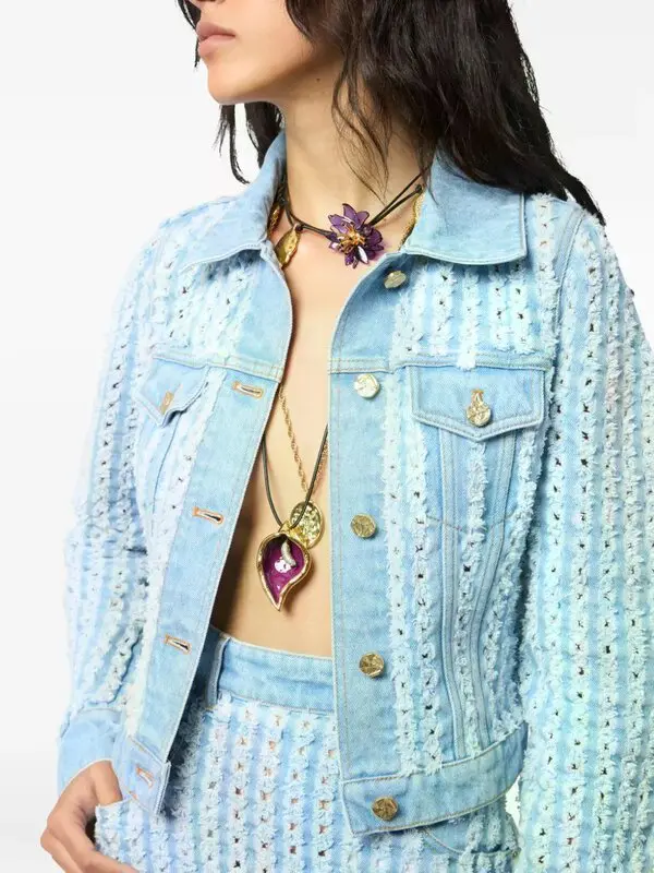 Nina Ricci Buttoned Denim Jacket