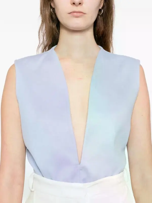 TOM FORD Double Face V-neck Bodysuit