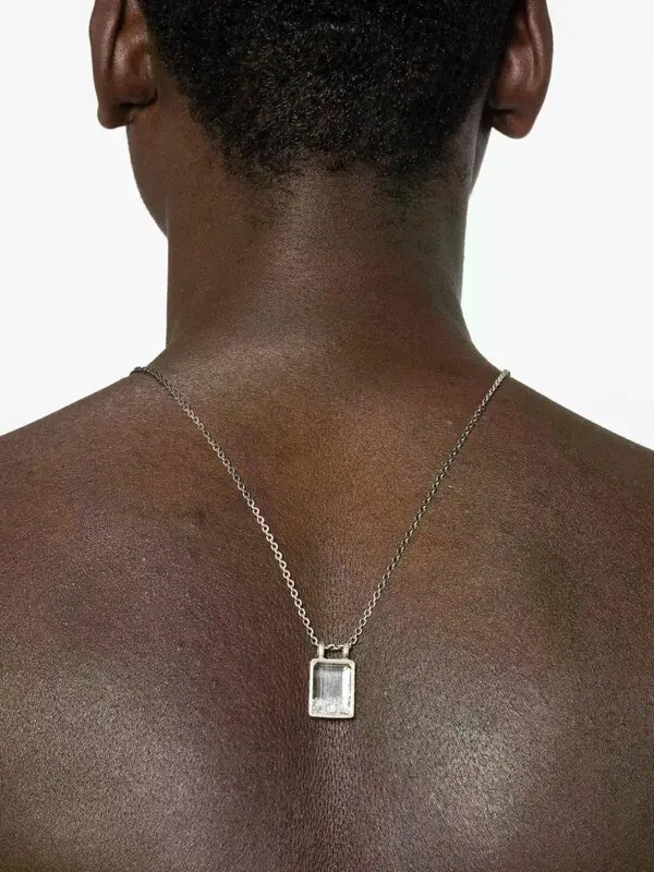 KUNDO Cage Faceted Pendant Necklace