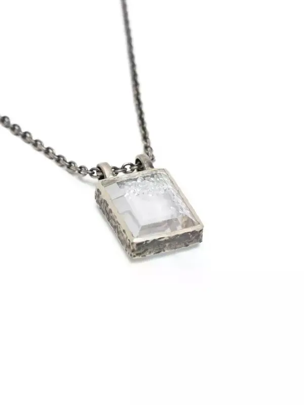 KUNDO Cage Faceted Pendant Necklace
