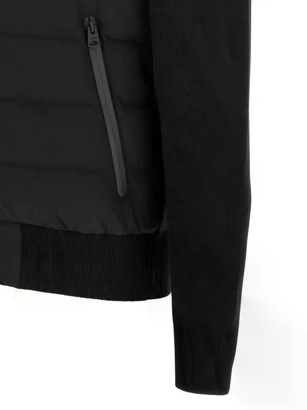 Mackage Padded Quilted Cardigan - Black