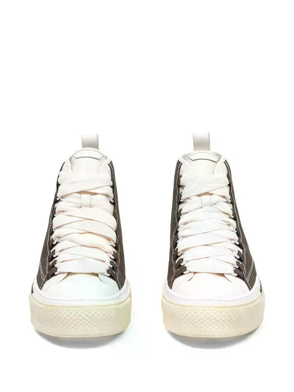 Amiri Ma Court High Top Sneakers - Brown