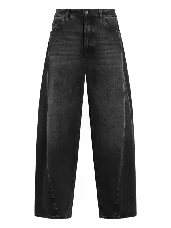 Dolce & Gabbana Wide-leg Jeans - Black