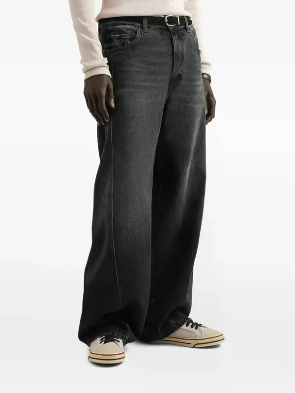 Dolce & Gabbana Wide-leg Jeans - Black