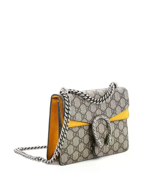 Gucci Dionysus Gg Coated Canvas Mini Crossbody Bag - Brown
