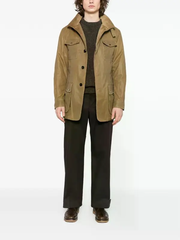 N.peal Cotton Wax Jacket