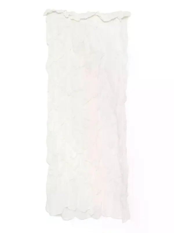 ROISIN PIERCE Asymmetric Hem Maxi Skirt