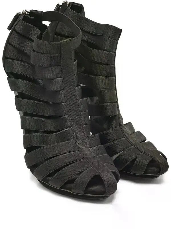 Gucci Strappy Suede Booties