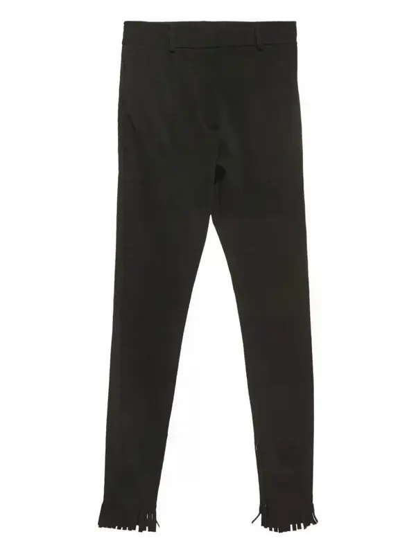Burberry Fringed-hem Trousers