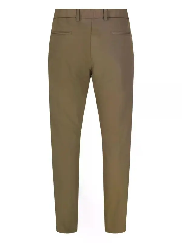 Herno Pleated Trousers - Brown