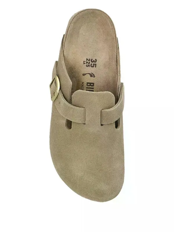 BIRKENSTOCK Boston Bs Suede Mules