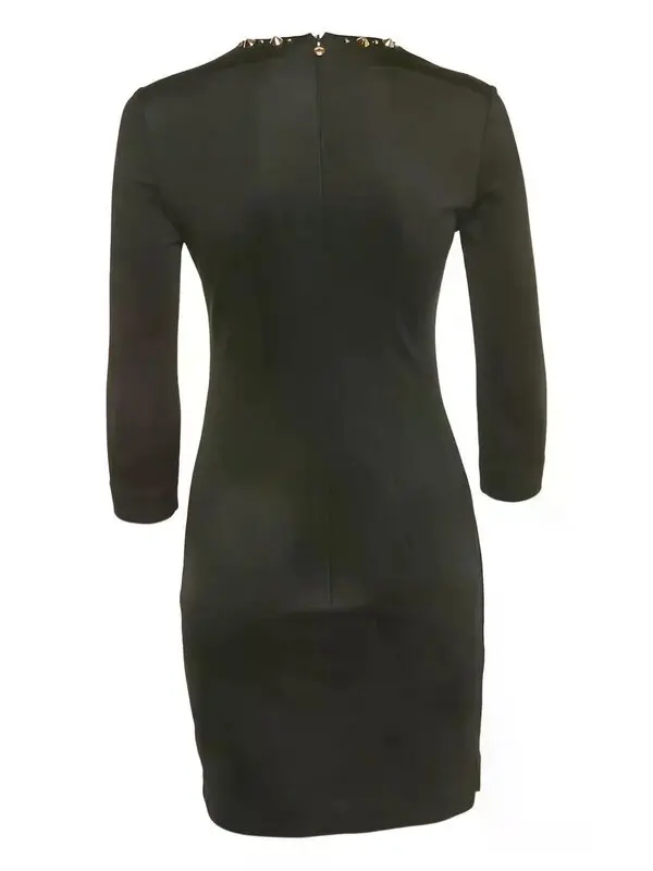 Just Cavalli Studded Mesh Mini Dress