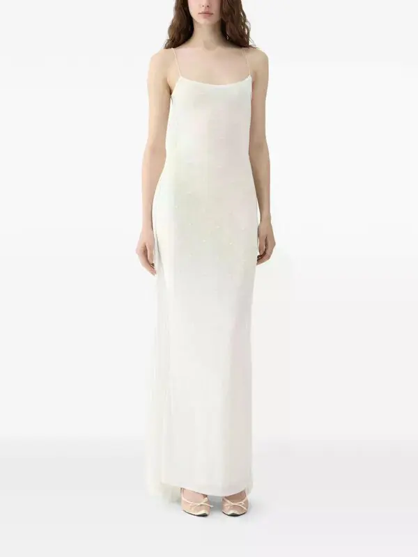 Jacquemus La Plumetis Maxi Dress
