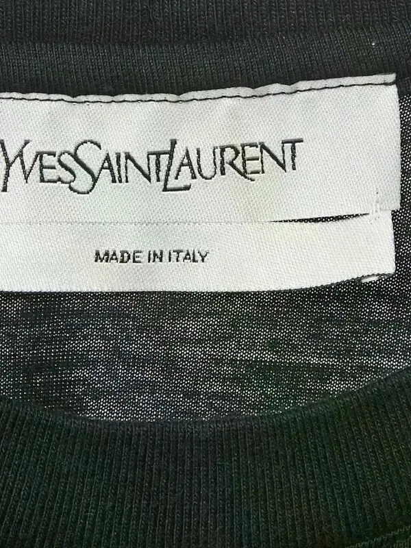 Saint Laurent Graphic Hat T-shirt