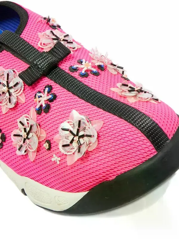 Dior Floral Embellished Trainers