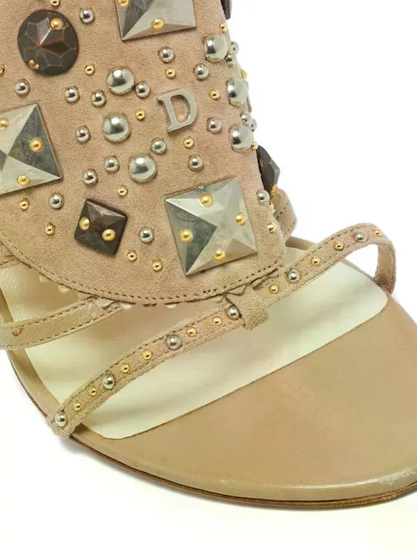 Dior Studded Leather Slides
