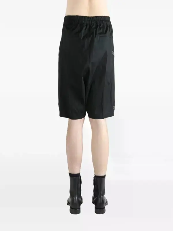 Rick Owens Blixa Bela Zip-pocket Shorts - Black
