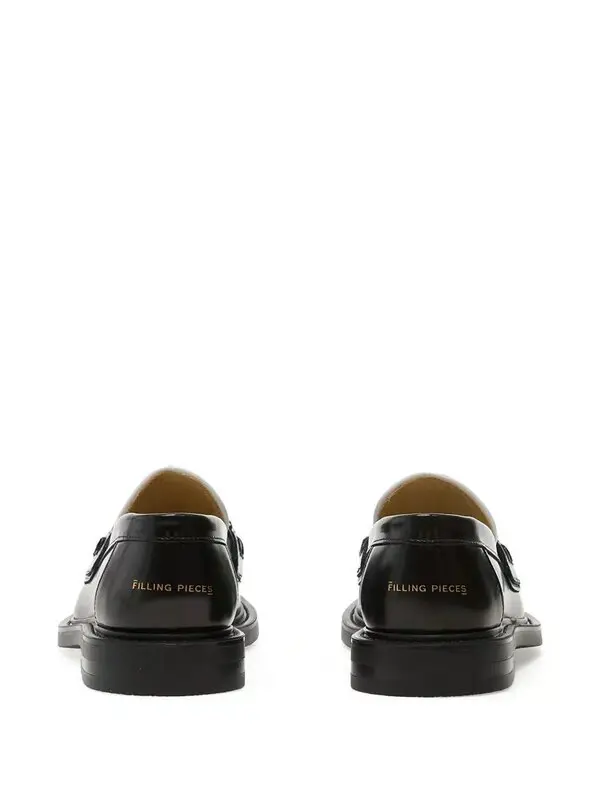 Filling Pieces Patterned Loafers