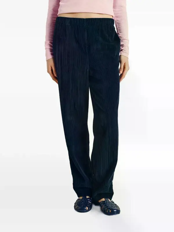 American Vintage Padow Corduroy Trousers - Blue
