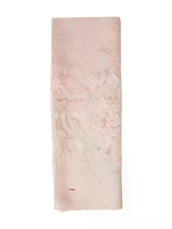 TWINSET Floral-pattern Scarf - Pink