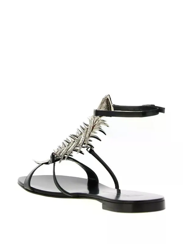 GIUSEPPE ZANOTTI Metal Slim Sandals
