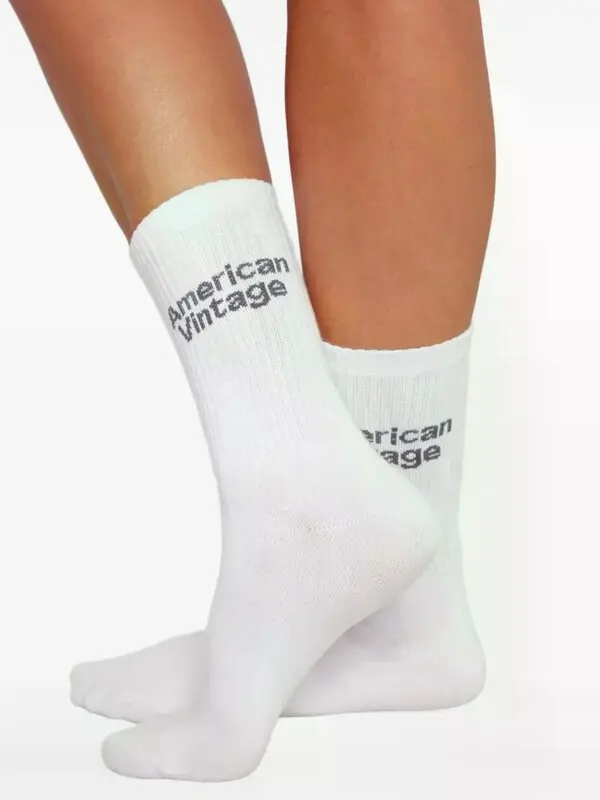 American Vintage Logo Socks