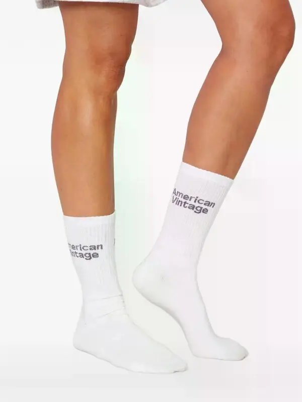 American Vintage Logo Socks