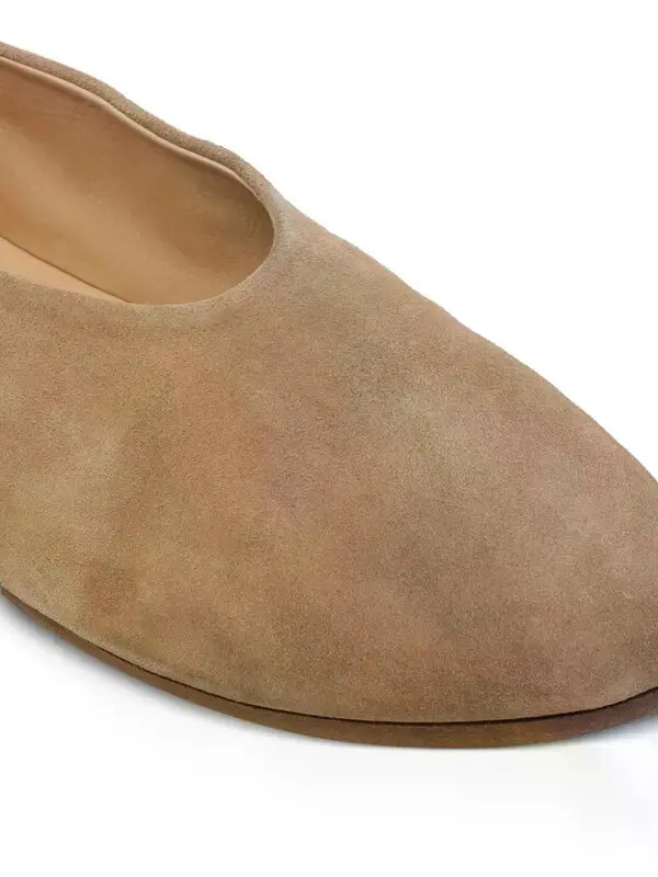 Marsèll Pointed Toe Flats - Neutrals