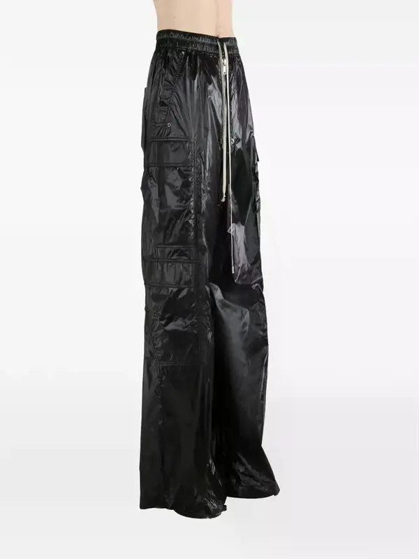 Rick Owens Drawstring Cargo Pants - Black