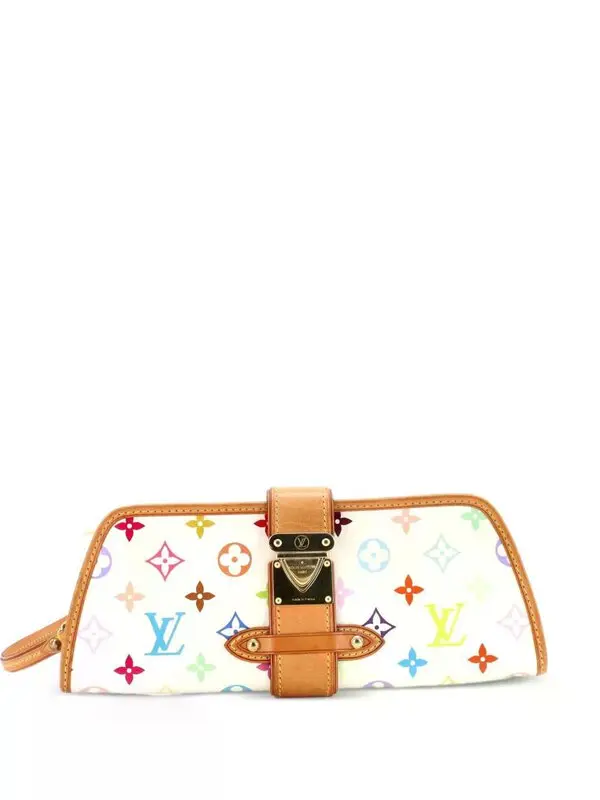 LOUIS VUITTON Shirley Handbag Monogram Multicolor Clutch Bag - Multicolour