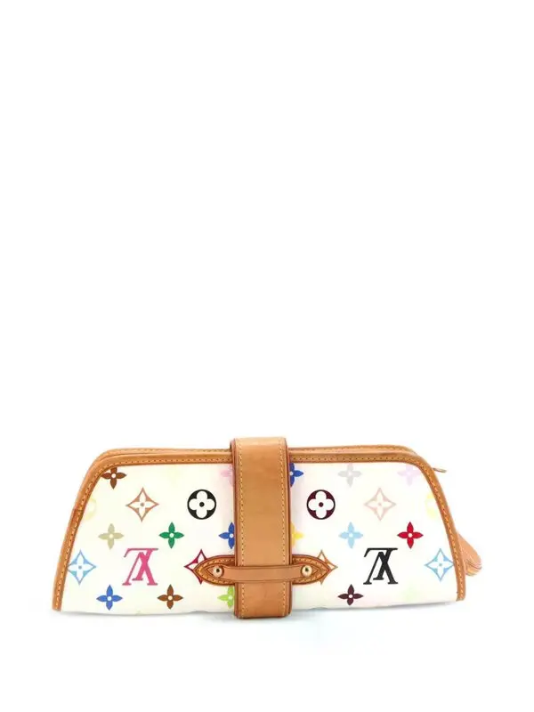 LOUIS VUITTON Shirley Handbag Monogram Multicolor Clutch Bag - Multicolour