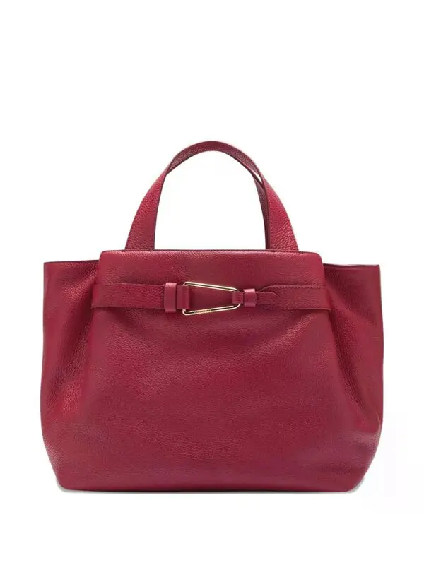 COCCINELLE Malory Grained Leather Tote Bag