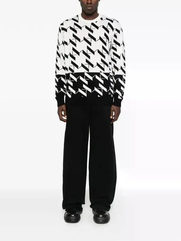 Karl Lagerfeld Patterned Sweater