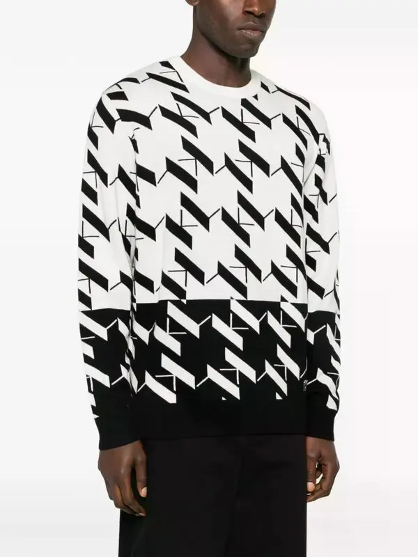 Karl Lagerfeld Patterned Sweater