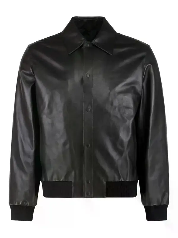 Fendi Leather Blouson Jacket