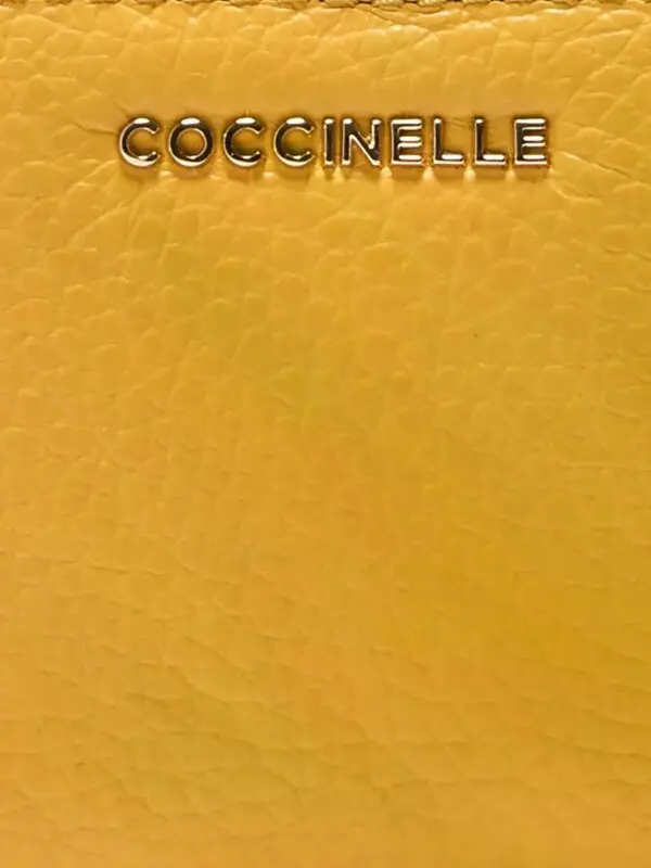 COCCINELLE Leather Cardholder - Yellow