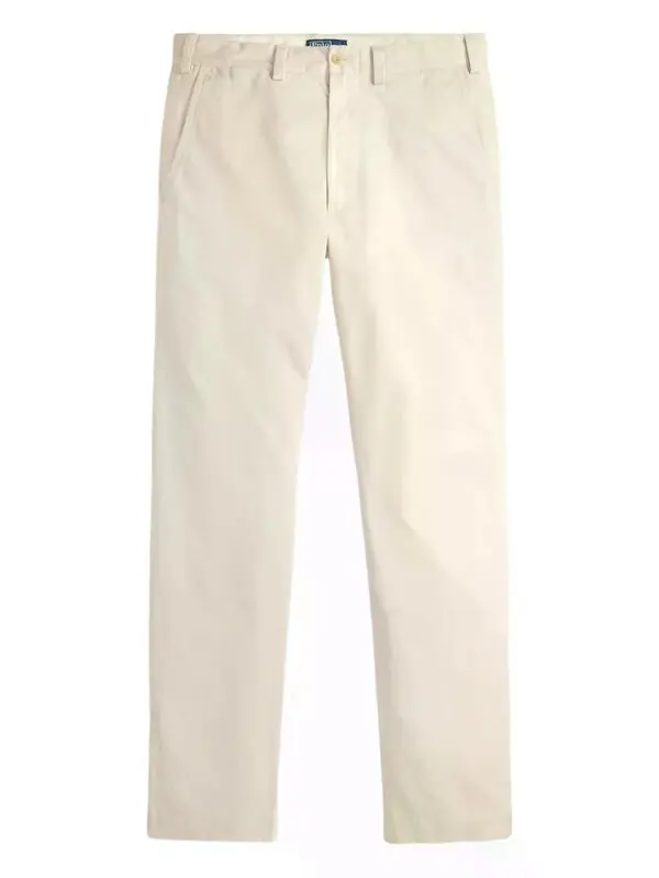 Polo Ralph Lauren Salinger Buttoned Chino Trousers - Neutrals