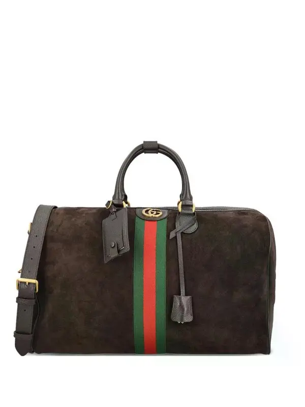 Gucci Savoy Medium Travel Bag - Brown