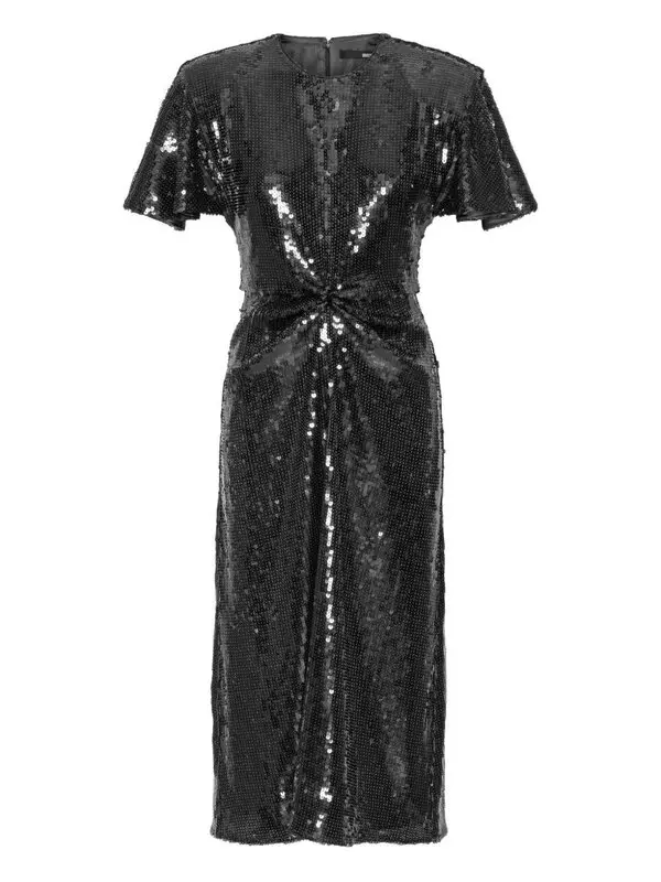 ROTATE BY BIRGER CHRISTENSEN Sequin-embellished Midi Dress