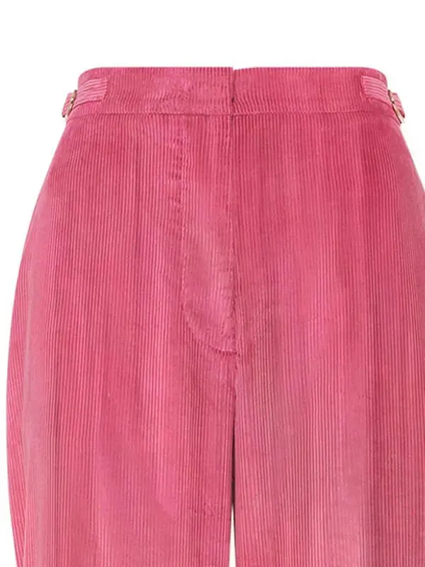 Gabriela Hearst Vesta Corduroy Trousers - Pink