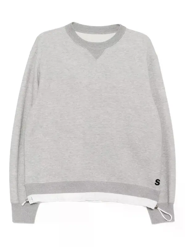 Sacai Logo-patched Sweatshirt