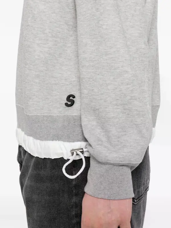 Sacai Logo-patched Sweatshirt