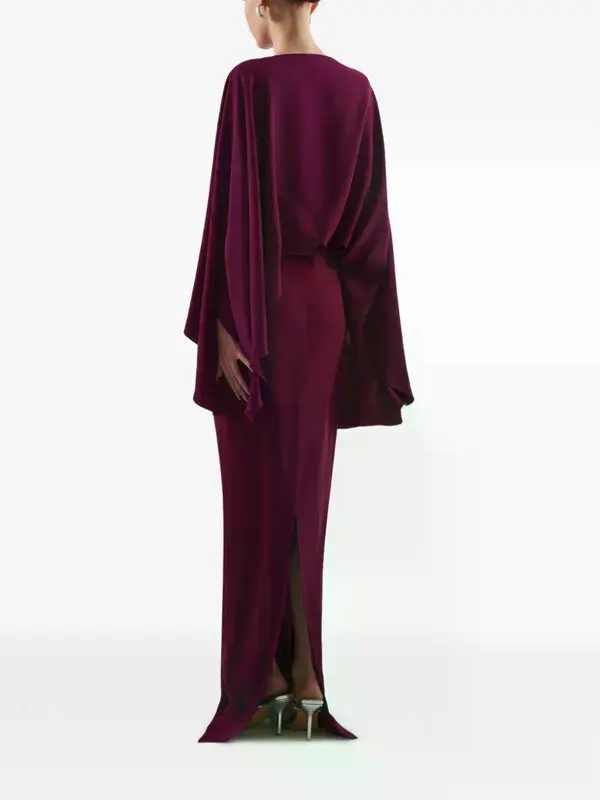 TALLER MARMO Eolia Maxi Dress - Purple