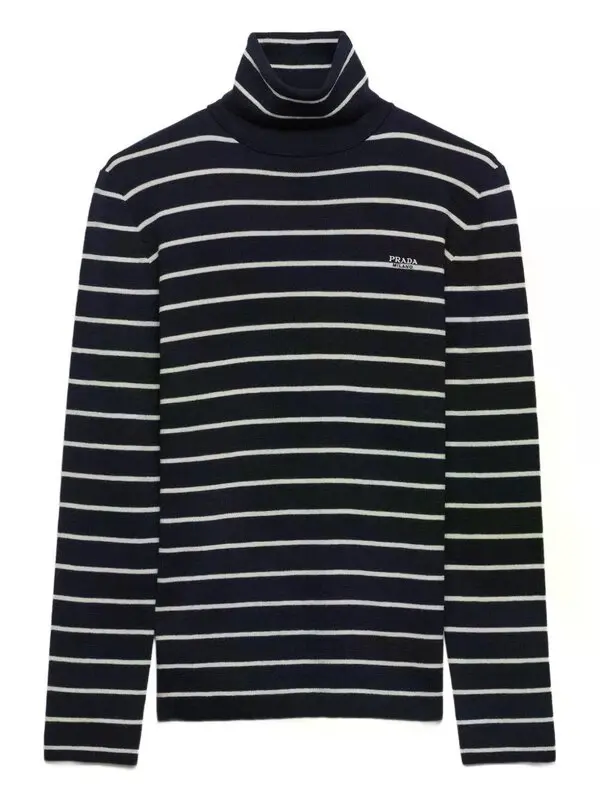 Prada Striped Wool Sweater