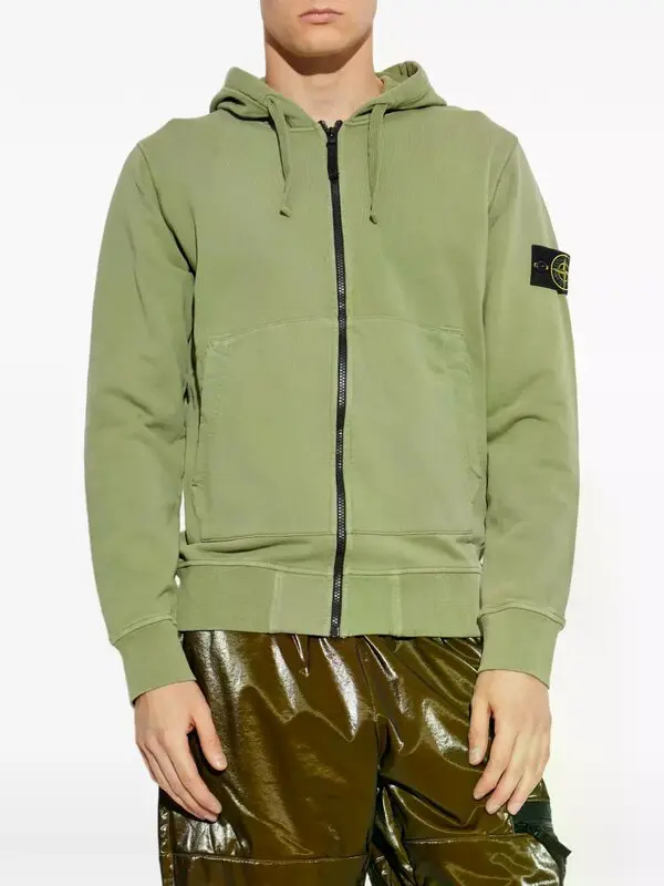 Stone Island Zip-up Hoodie
